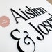 Double Arch Welcome Sign Acrylic Welcome Sign Arched Wedding - Etsy