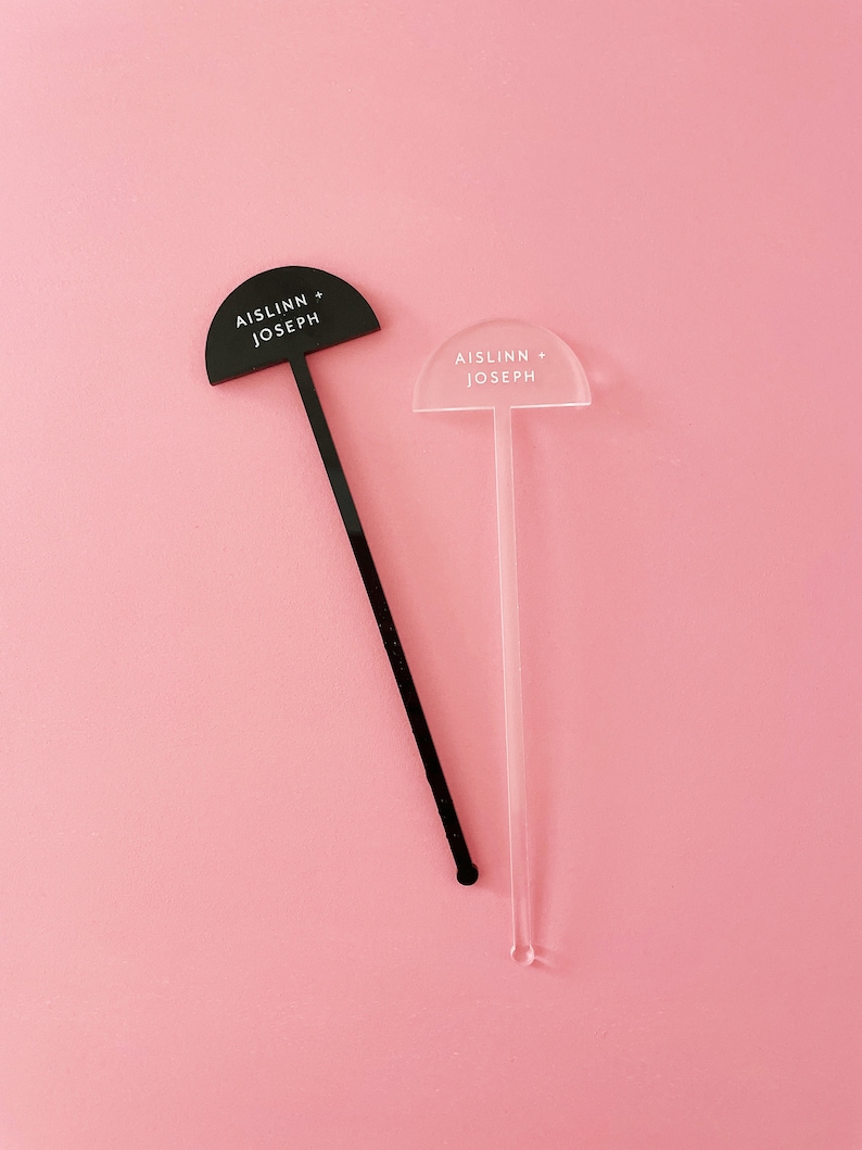 Wedding Stir Sticks, Custom Drink Stirrers, Cocktail Stirrers ...