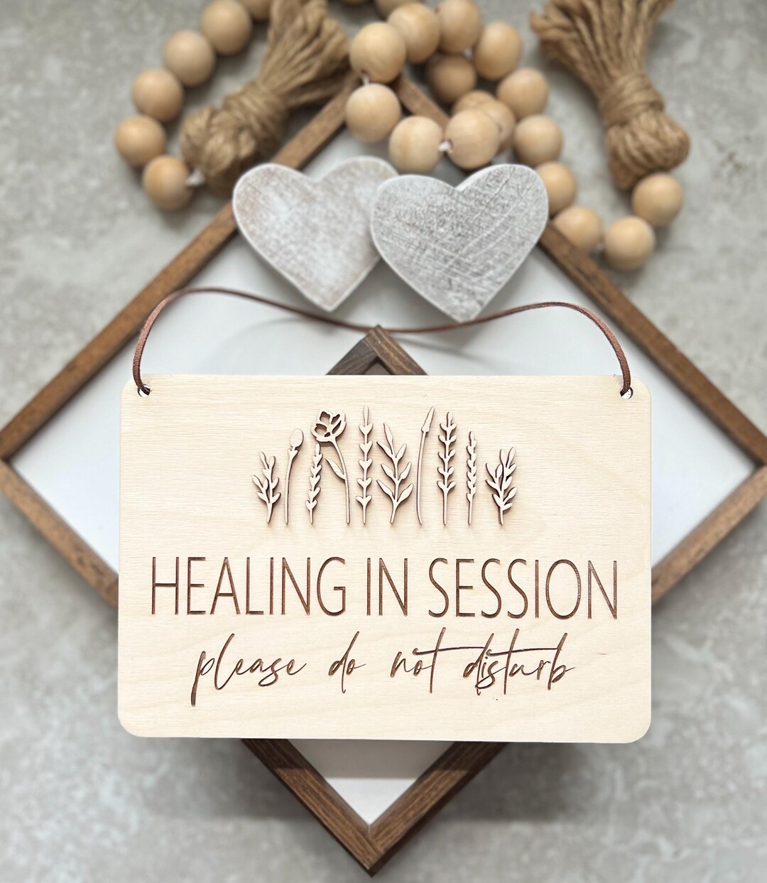 Healing in Session Sign | Studio Signs | Esthetician Sign | Sign for ...