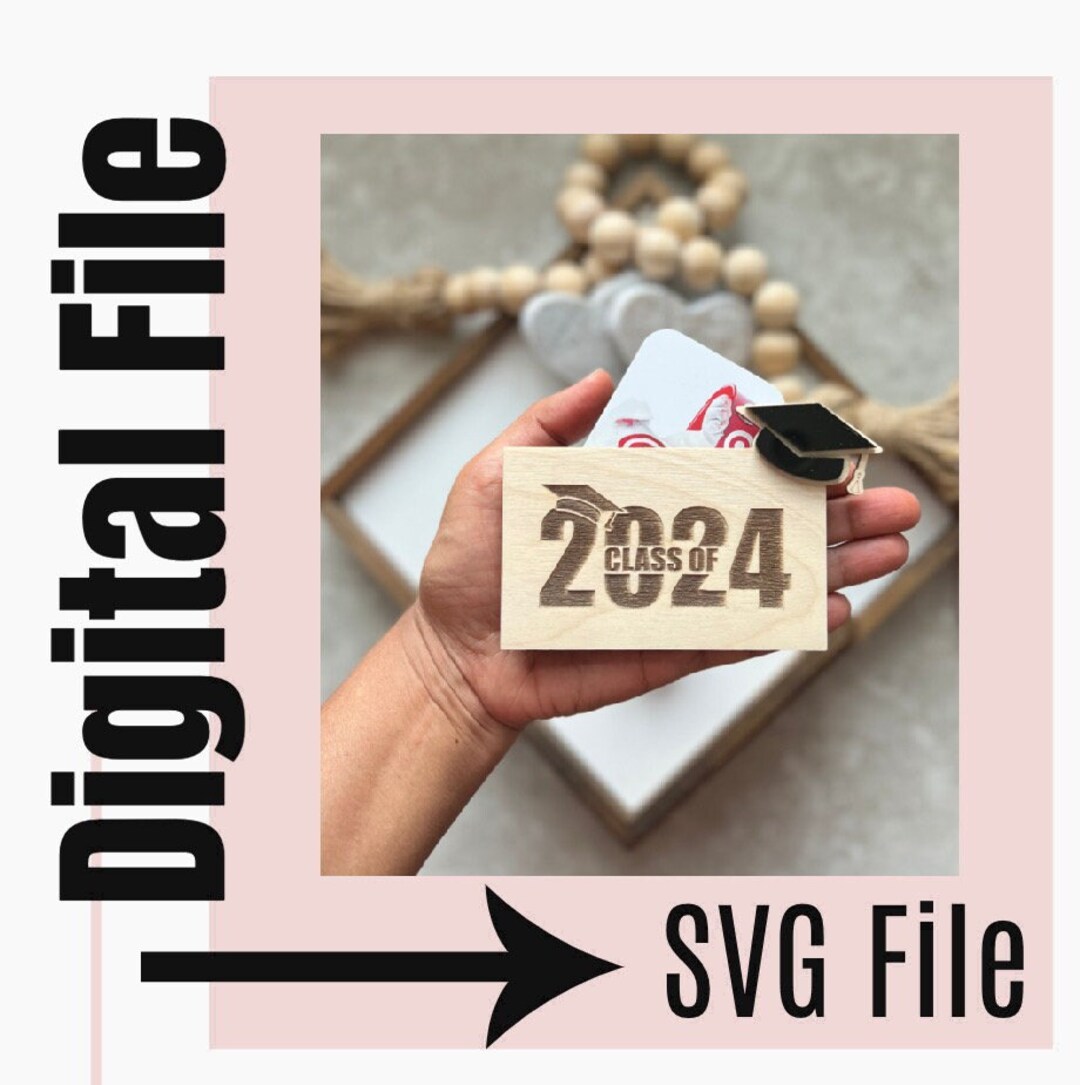 Graduation Gift Card Holders SVG | Laser File | Glowforge File ...