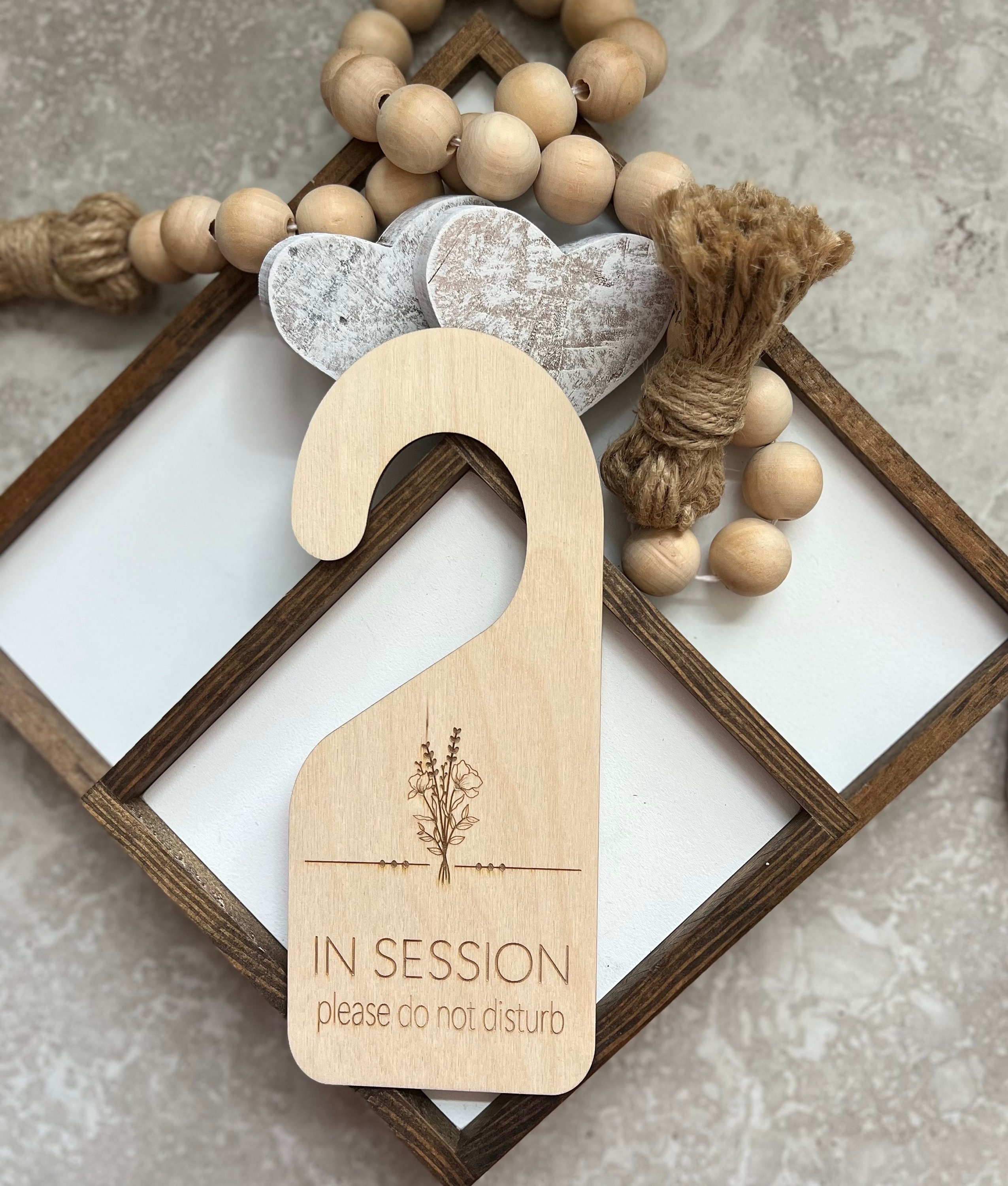 IN Session Salon Sign | Treatment in Session Sign | in Session Sign for ...