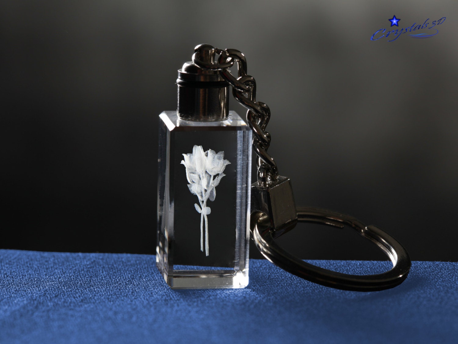 Crystal Keychain, Crystal Flowers, 3d Flowers, Personalized Gift ...