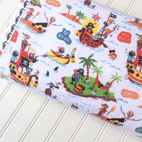 Pirates Treasure Cotton Fabric - Etsy