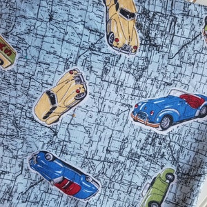 Interlock-knit-cars-vintage-road-map-fabric-by-the-yard-marcus-brothers ...
