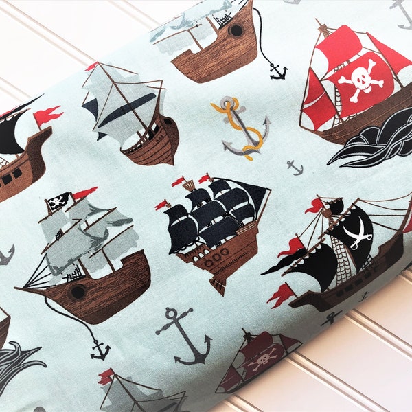Pirate Fabric - Etsy