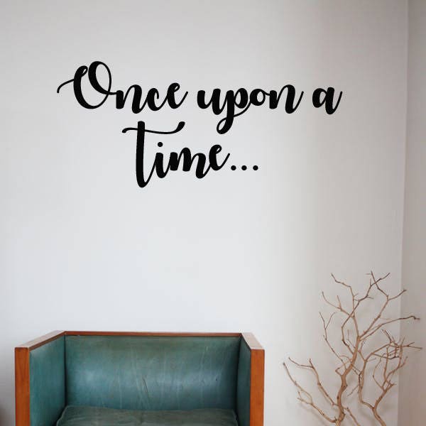 Once Upon a Time Sticker - Etsy