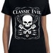 Classic Evil Skull Speed Shop T-shirt, Custom Graphic Tee, 100% Cotton ...