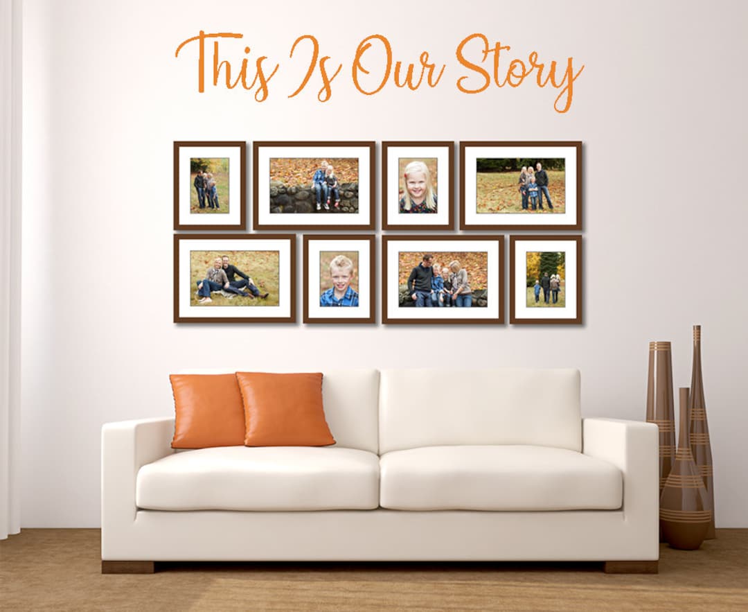 This is Our Story Vinyl Wall Sticker, Wall Art Sticker, Wall Decal ...