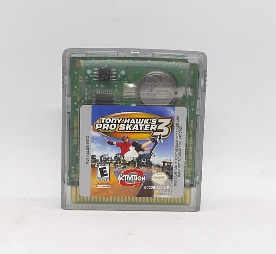 Tony Hawk's Pro Skater 3 Nintendo Game Boy Gameboy Color GBC Authentic ...