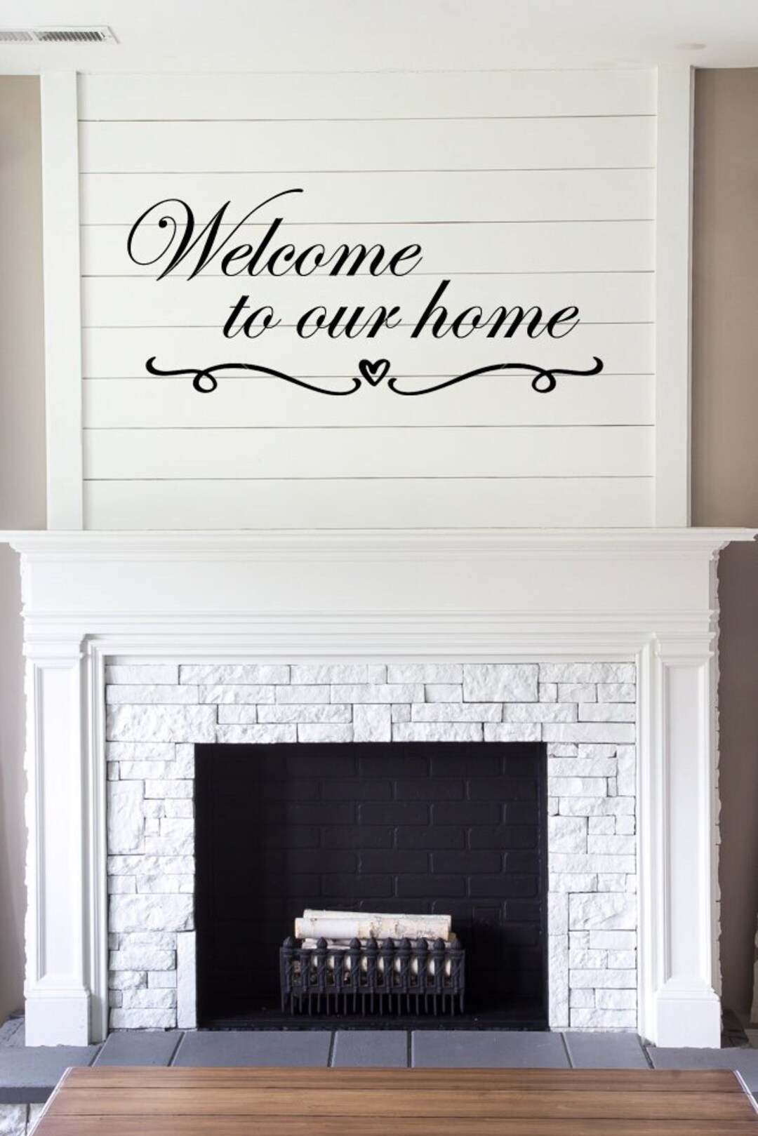 Welcome to Our Home Wall Decal Sticker, Wall Art Sticker, Vinyl Wall ...