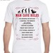 Man Cave Rules T-shirt, Novelty Graphic Tee - Etsy