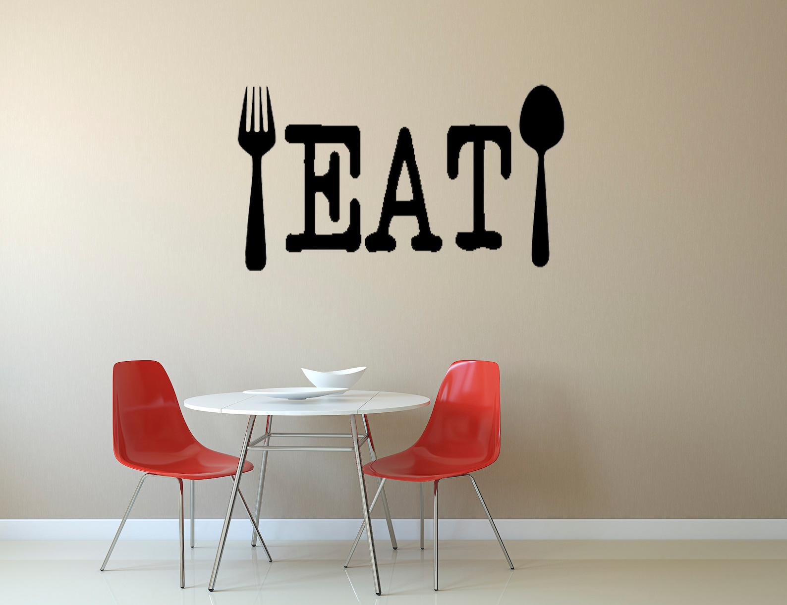 Eat Vinyl Wall Decal Sticker, Vinyl Wall Decal, Kitchen Wall Decoration ...