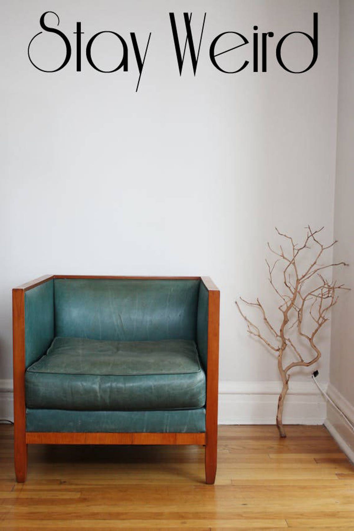 Stay Weird Vinyl Wall Decal Sticker Vinyl Wall Sticker Wall | Etsy