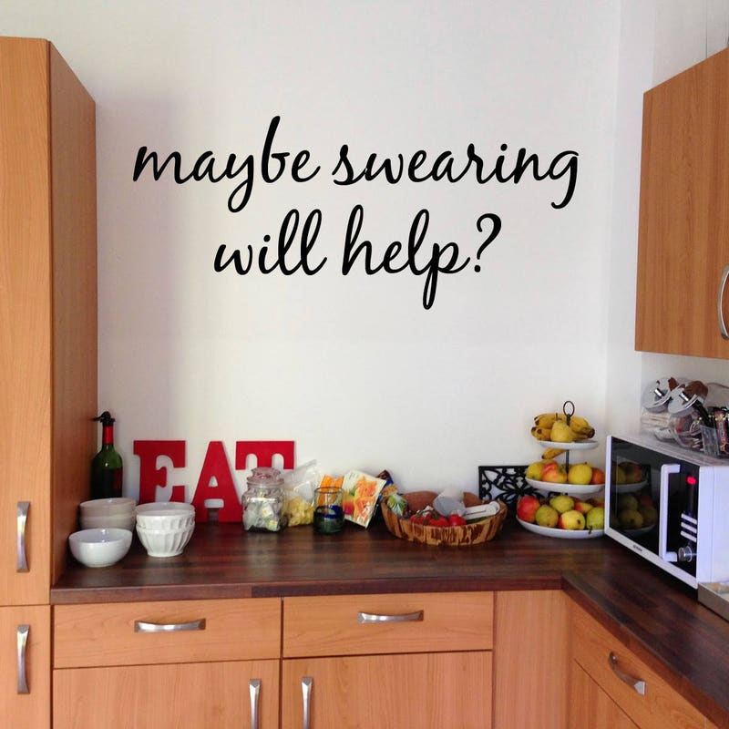 Funny Wall Decal - Etsy