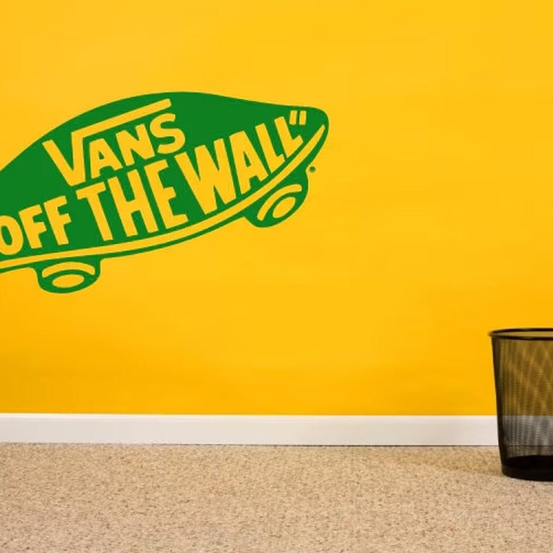 Vans Shoe Sticker - Etsy
