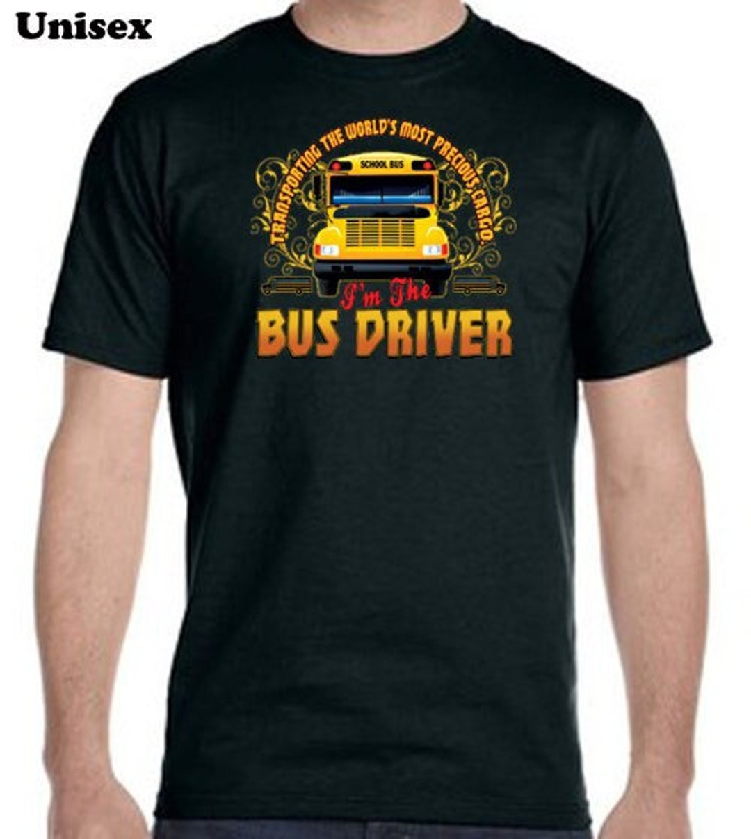 Bus Driver T-shirt, Bus Shirt, Kids Bus Driver T-shirt - Etsy