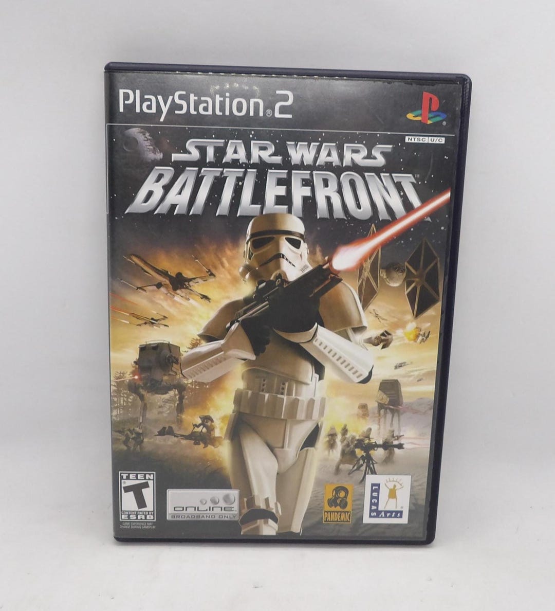 Star Wars Battlefront Playstation 2 PS2 Complete CIB Tested and Working ...
