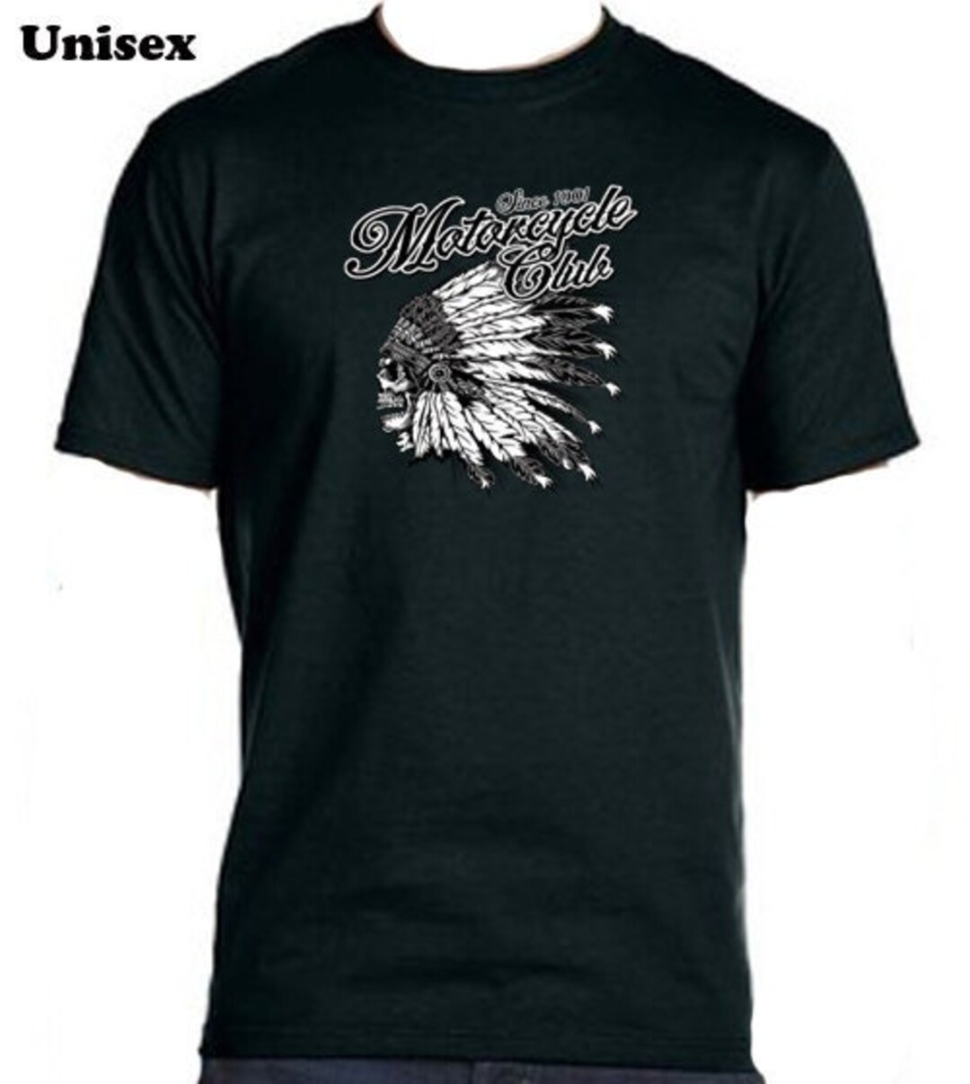 Motorcycle Club T-shirt, Biker Tee Shirt, Custom Graphic Tee Shirts ...