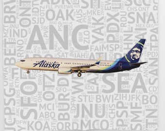 Alaska airlines | Etsy