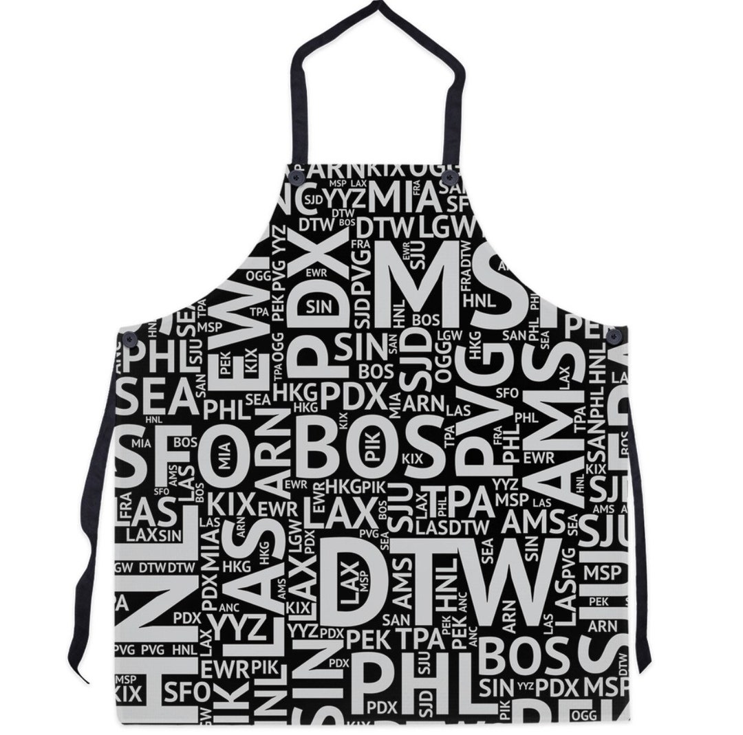 Major Airport Codes Of The World Apron Etsy major-airport-codes-of-the-world-apron-etsy