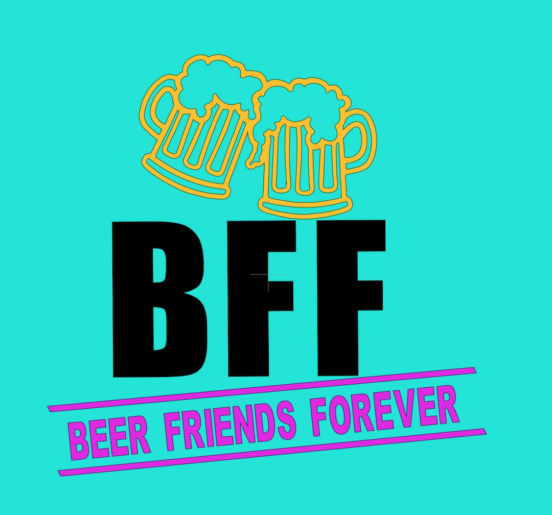 Beer Friends Forever Digital Download SVG - Etsy