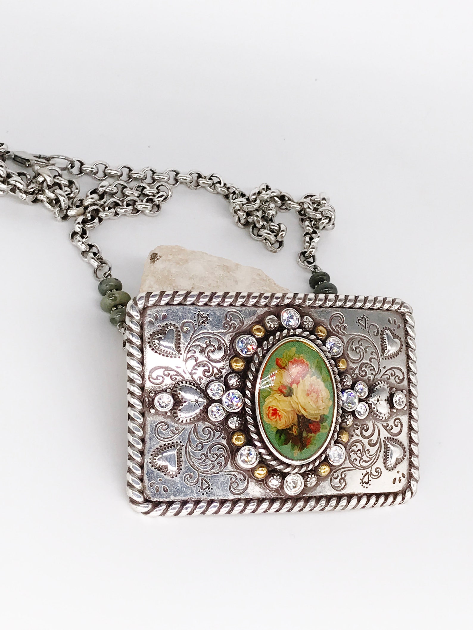 Vintage Brighton Necklace Buckle Jewelry Brighton Jewelry - Etsy