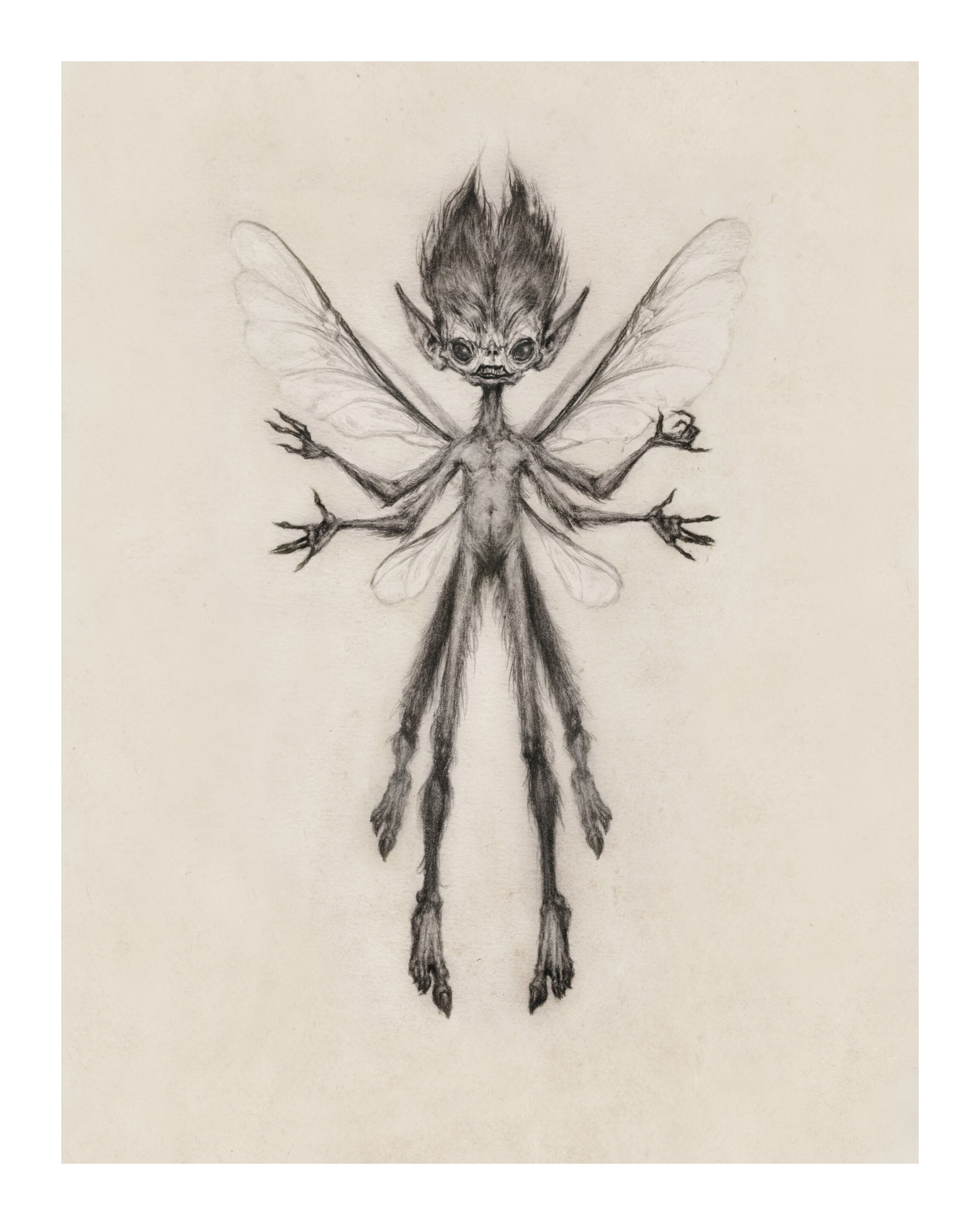 Mythical Creatures Fairies Sketches