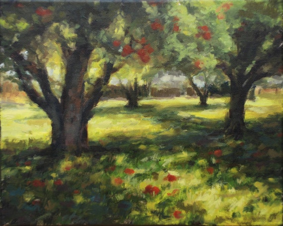 Apple Orchard Oil Painting Lot Leon Kroll (American 1884 1975), New