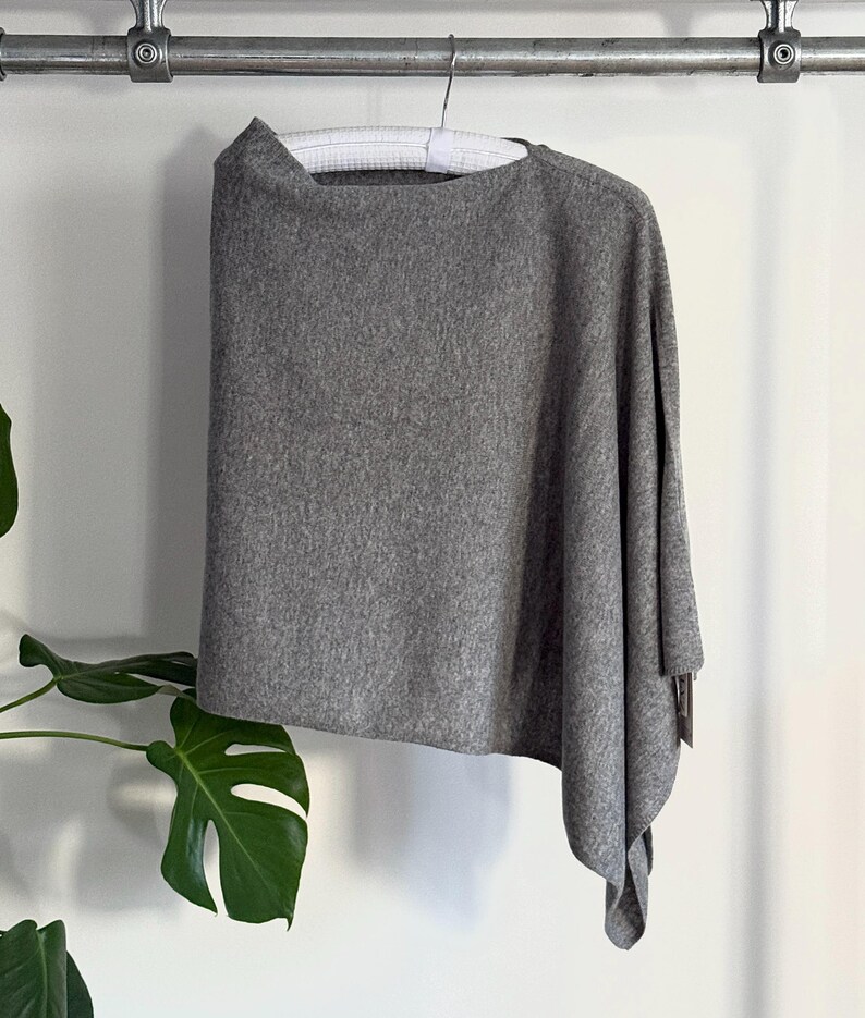 Luxurious 100% Pure Cashmere Poncho - One Size Fits All - Etsy