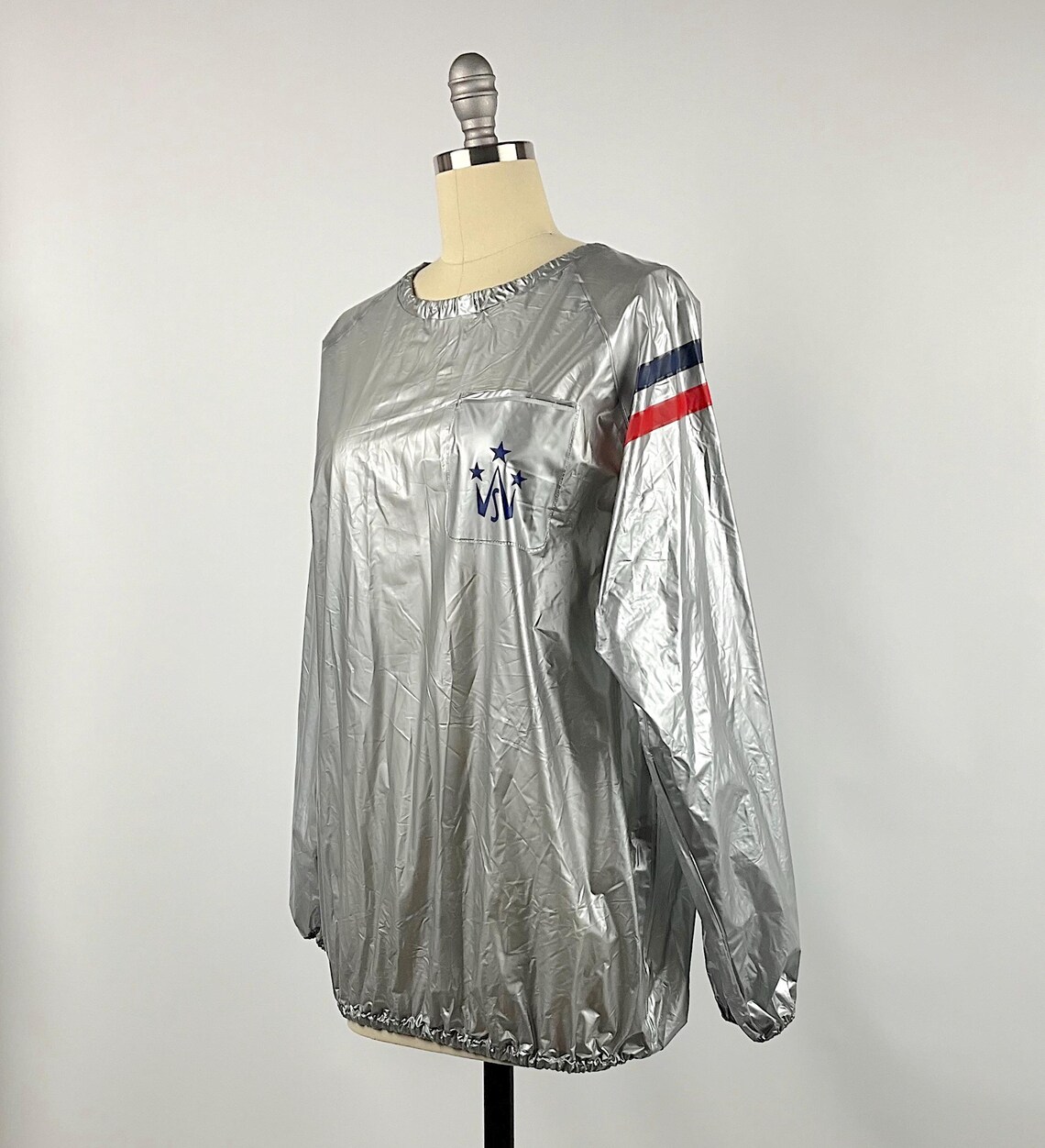 Vintage SUNSPORT New York U.S.A. Silver Sweat It off Training Workout ...