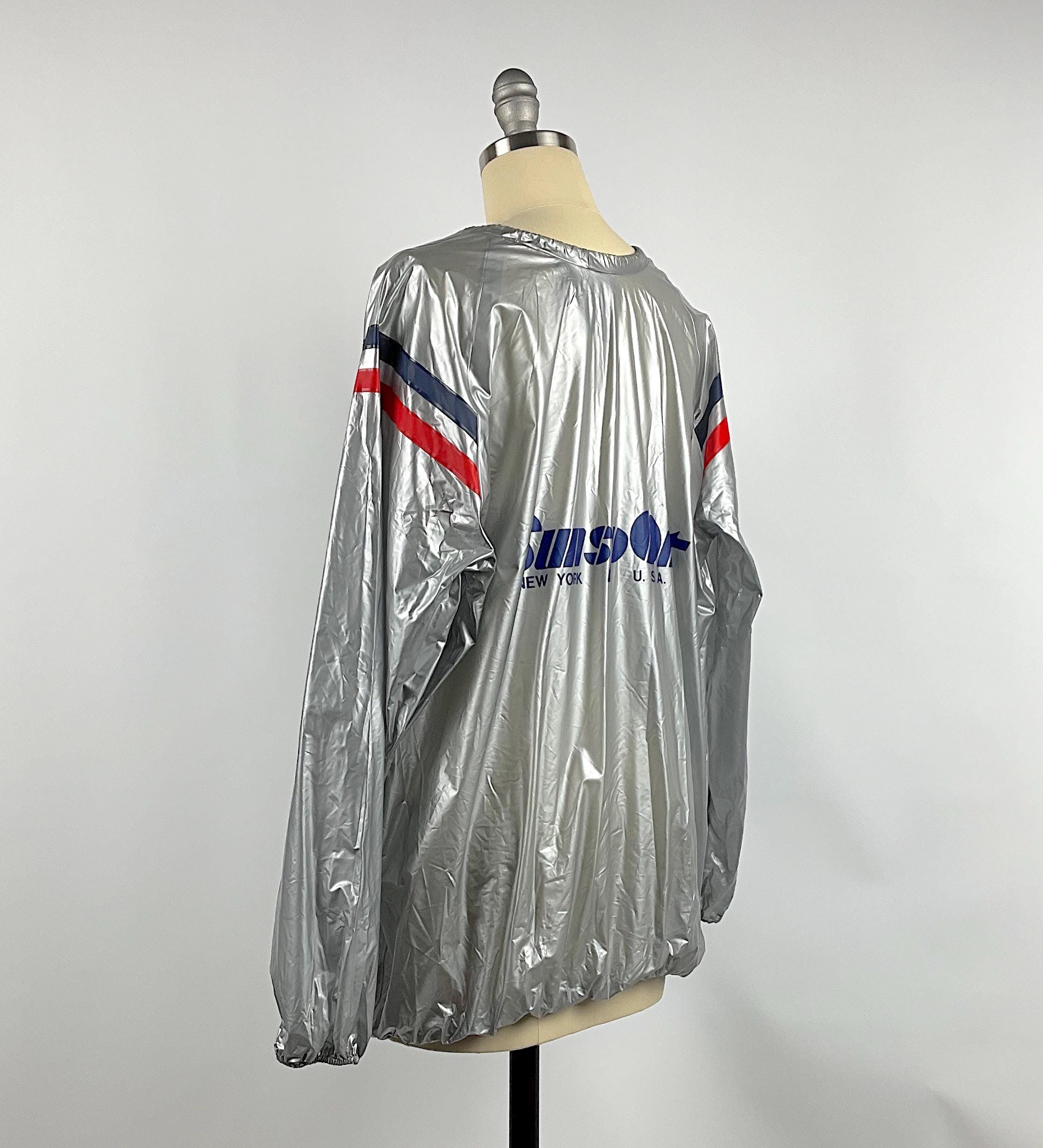 Vintage SUNSPORT New York U.S.A. Silver Sweat It off Training Workout ...