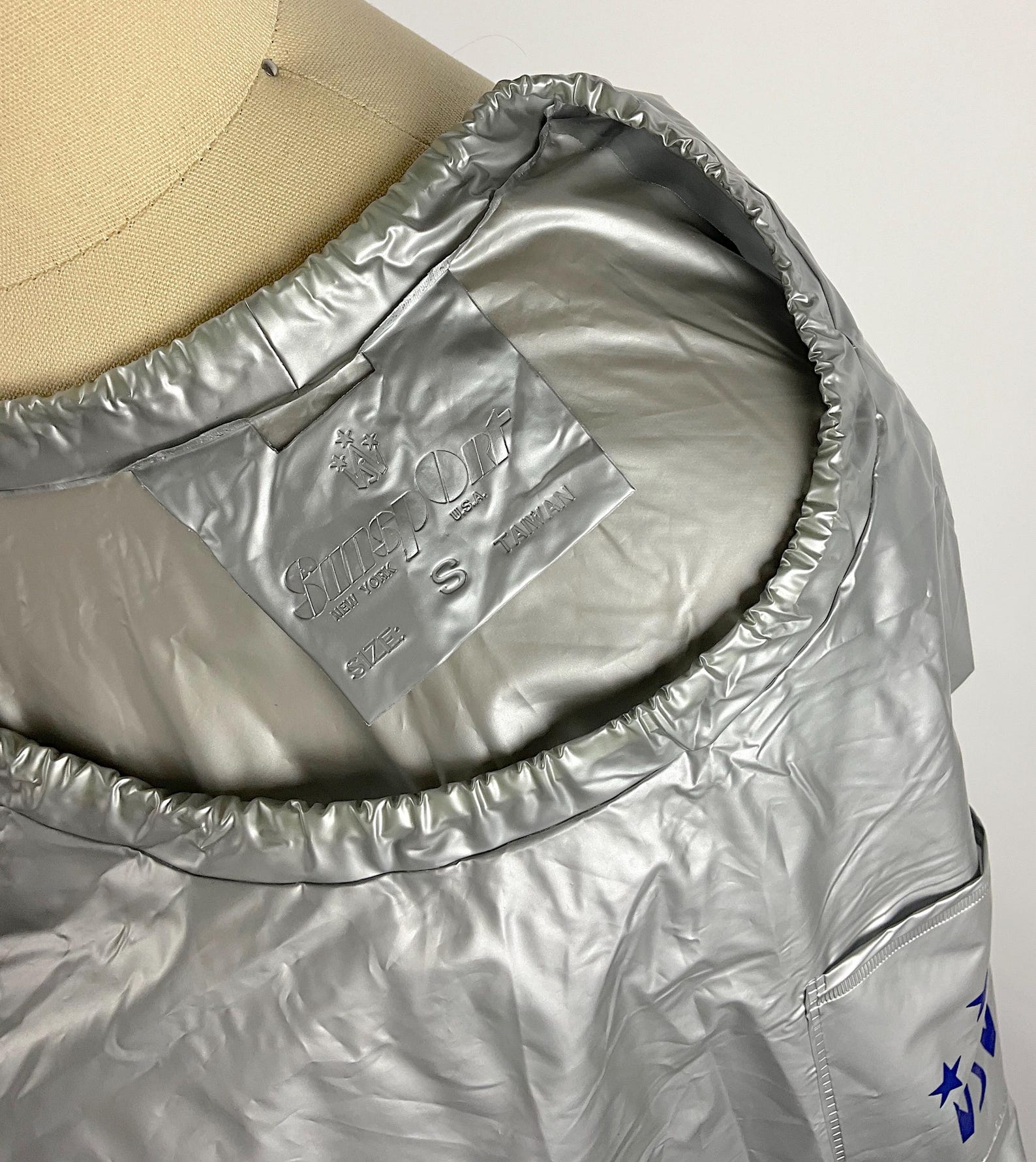 Vintage SUNSPORT New York U.S.A. Silver Sweat It off Training Workout ...