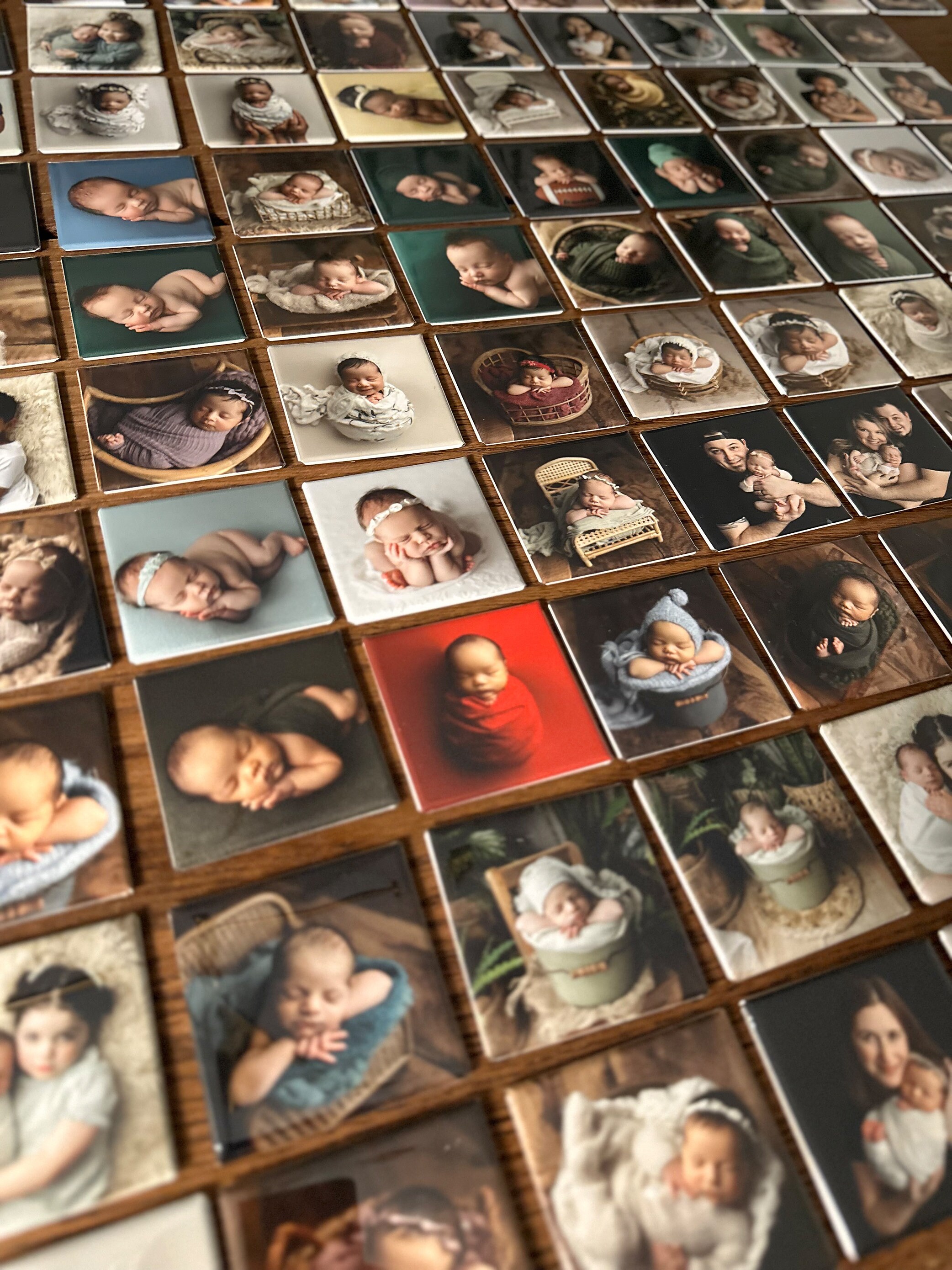 Custom Photo Magnets Set of 9 2x2 Personalized Photo Gift - Etsy