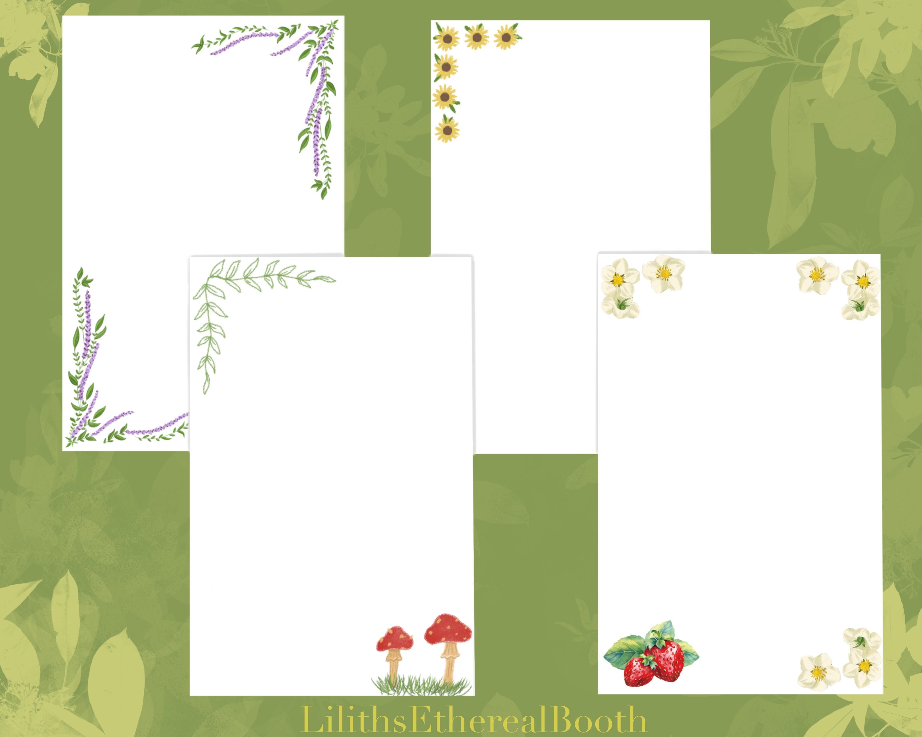 Writing Paper Stationery Set Cute Stationery-letter | Etsy