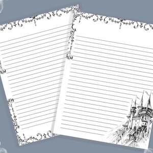 Printable Fairy Tale Writing Paper - Etsy