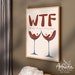 Wine Time Finally Trendy Wall Art, Wine Poster, Kitchen Poster Wall Art ...
