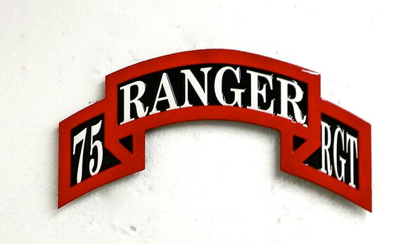 75th Ranger Regiment Scroll Stacked | Etsy