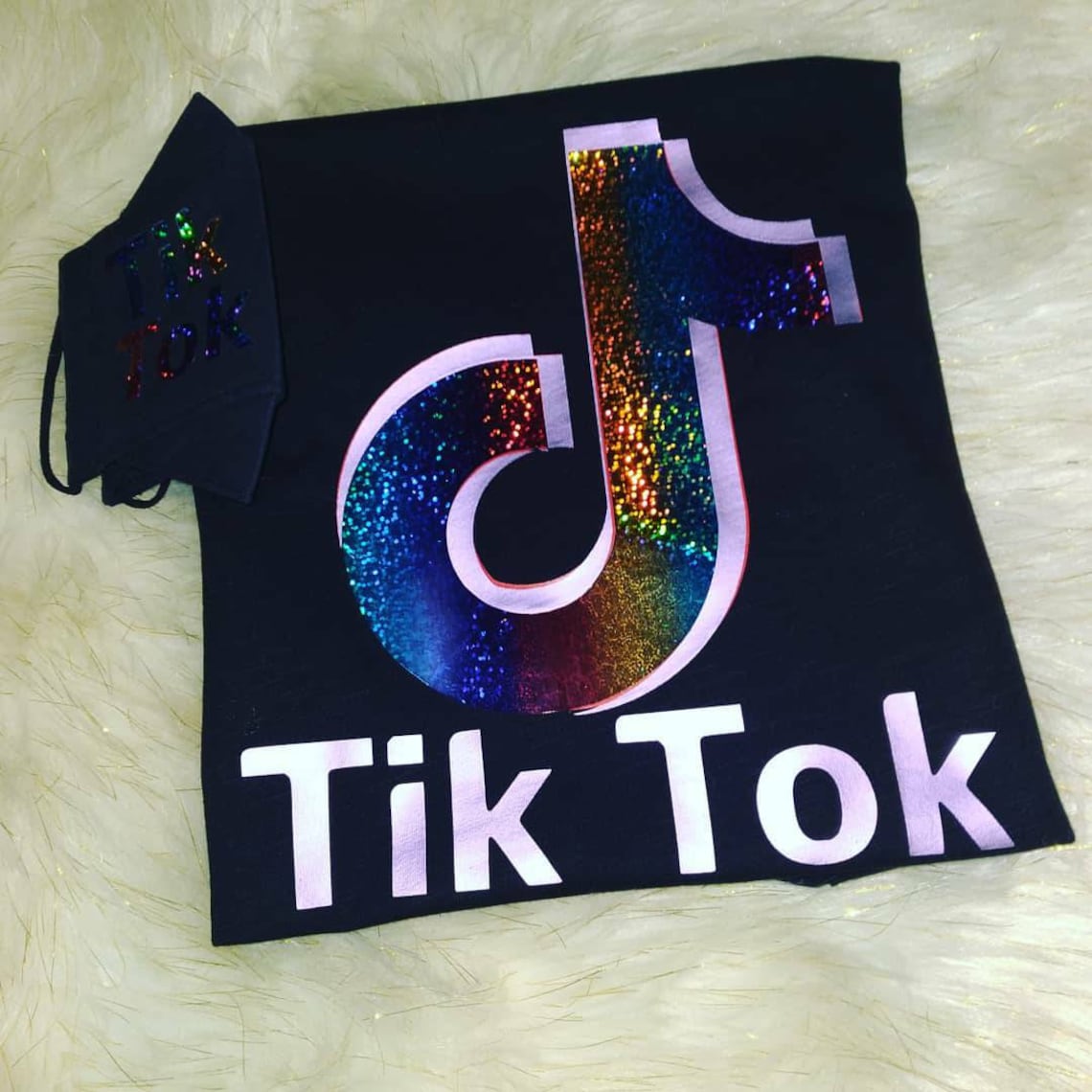 Tik Tok inspired birthday T-shirt Black or White Tik and Tok | Etsy