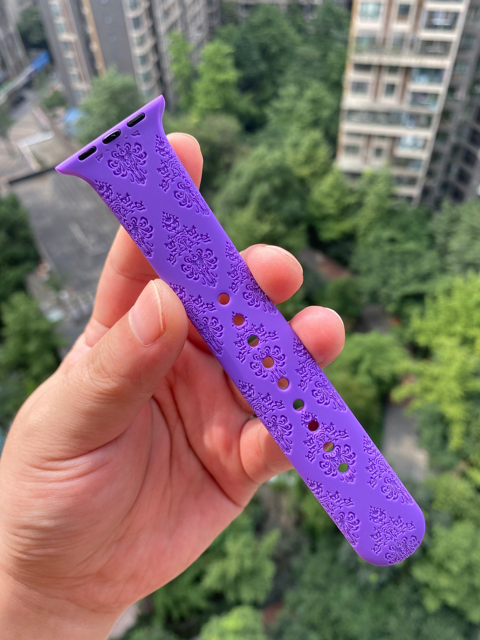 Halloween Haunted Mansion Apple Watch Band 38 40 41 42 44 45 - Etsy