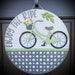 Retro Bicycle-themed enjoy the Ride Door Hanger/round Sign, Beautiful ...