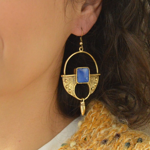 Shield Earrings - Etsy