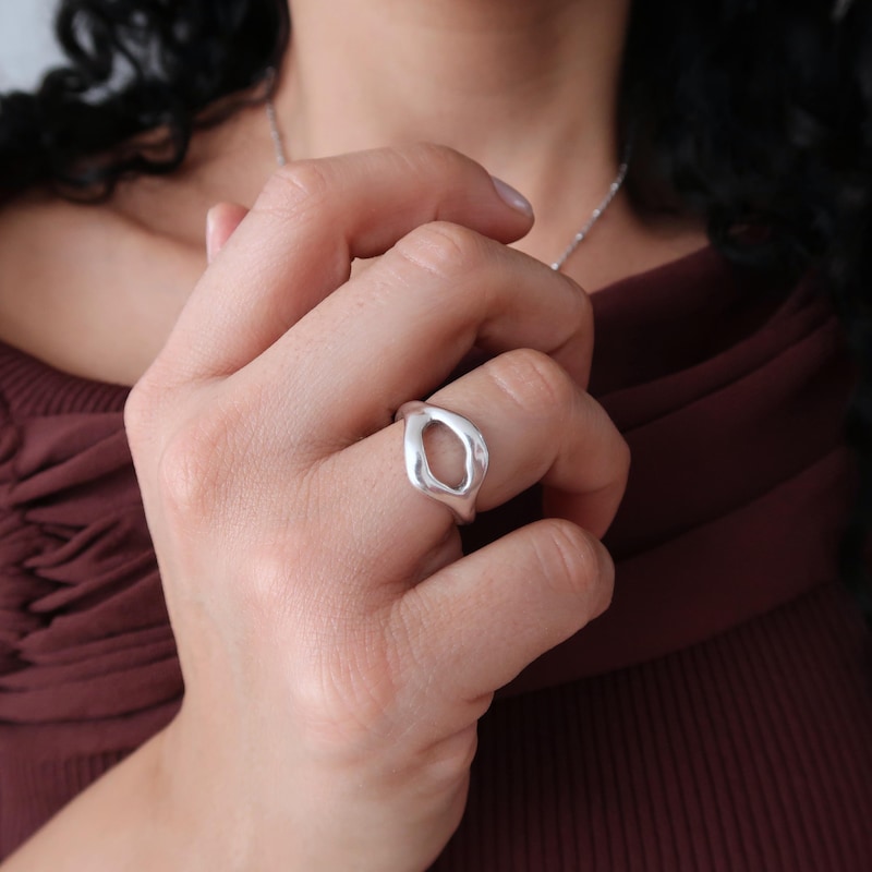 Hollow Form Ring - Etsy