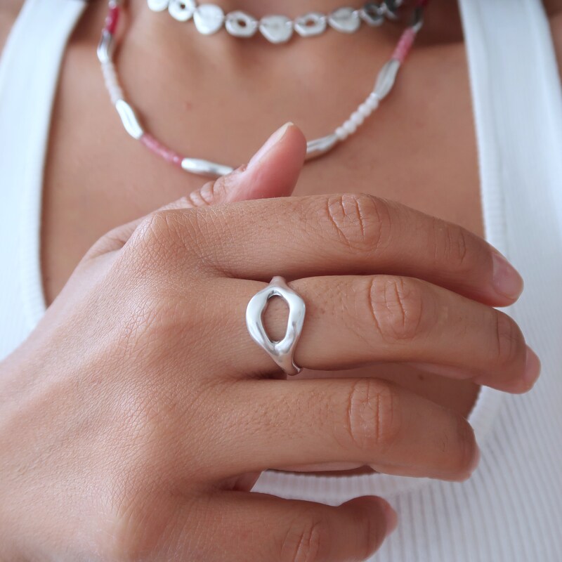 Hollow Form Ring - Etsy