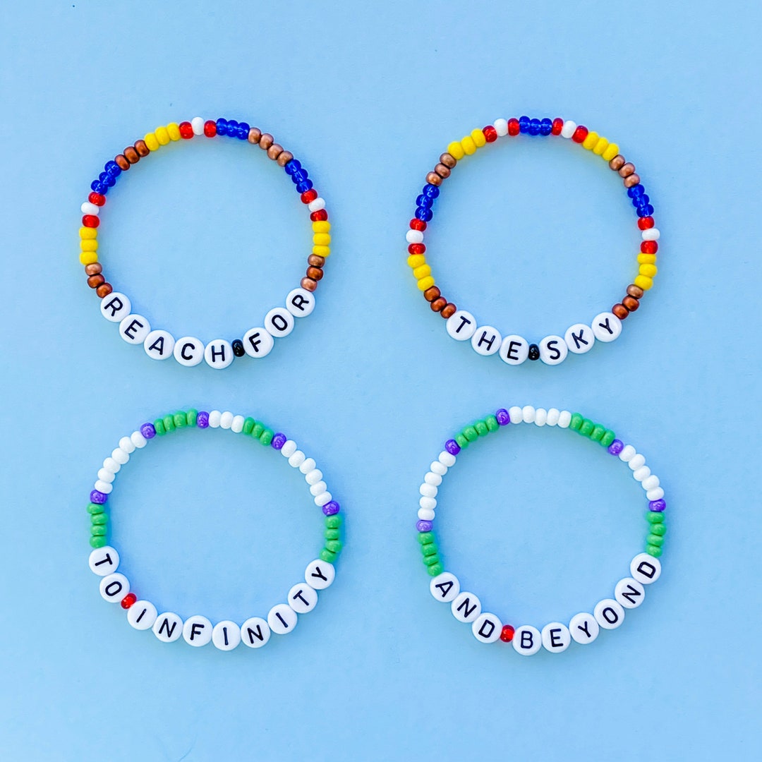Woody & Buzz Bracelets, Reach for the Sky Bracelets, to Infinity and ...