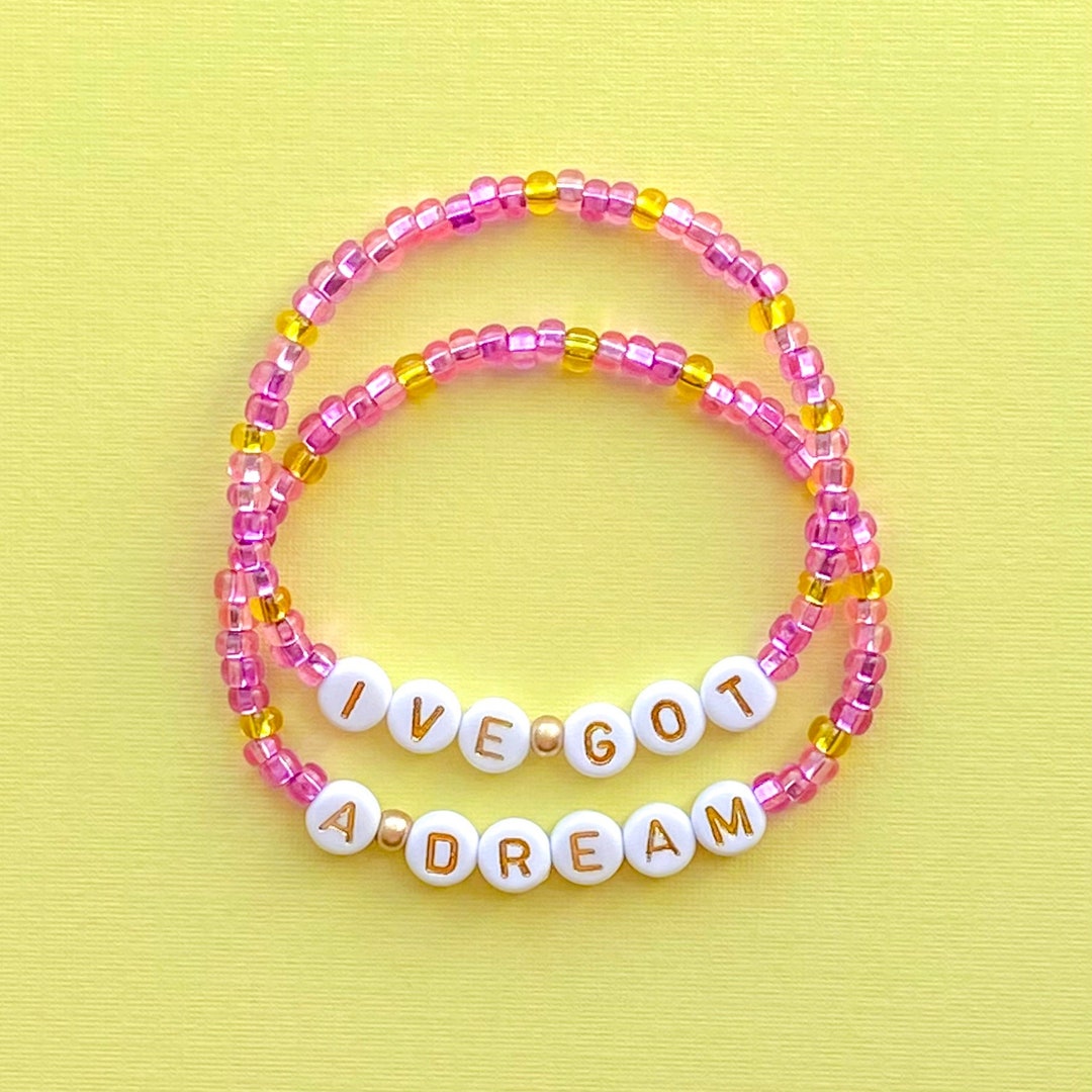 Ive Got A Dream Bracelet Set, Rapunzel Bracelets, Tangled Bracelets - Etsy