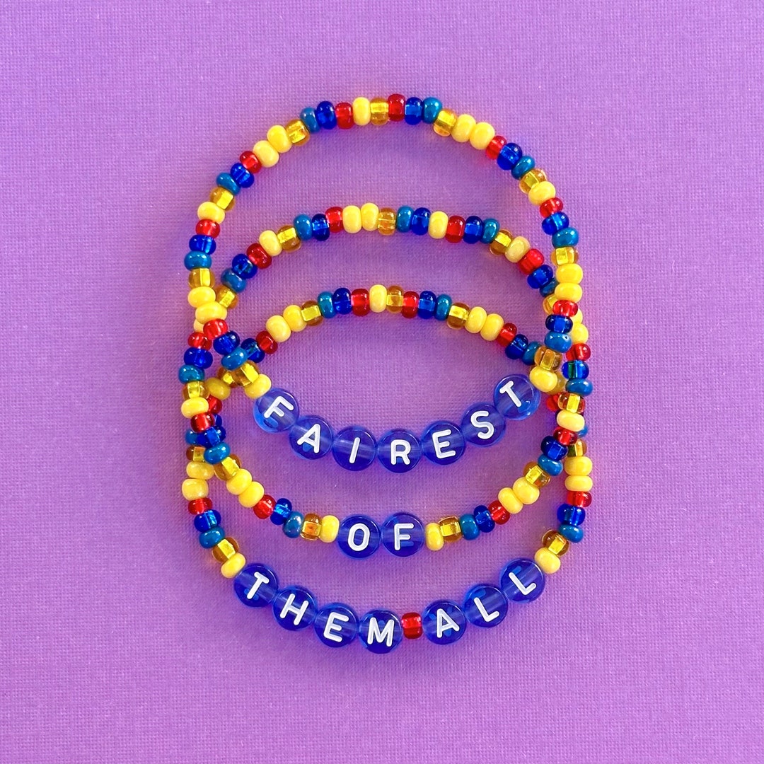 Snow White Bracelet Set, Fairest of Them All Bracelet Set, Stacking ...