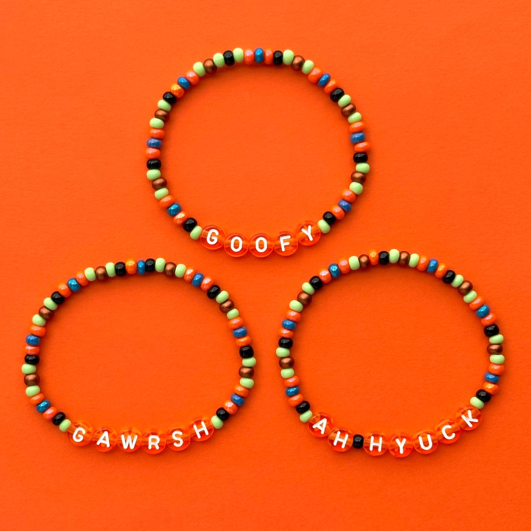 Goofy Bracelets, Stacking Stretch Beaded Bracelets, Goofy Jewelry - Etsy