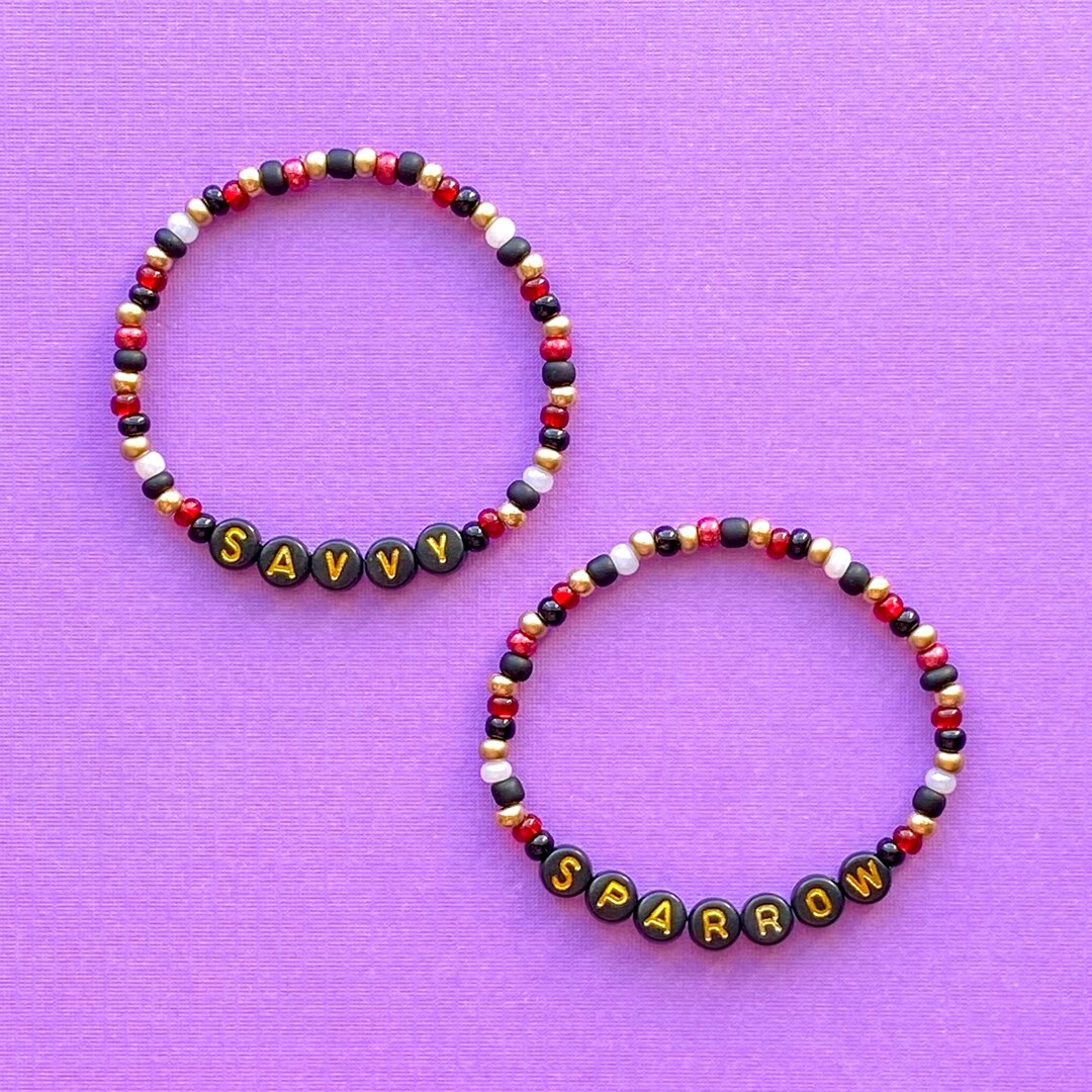 Jack Sparrow Bracelet, Pirates of the Caribbean Bracelets, Savvy ...