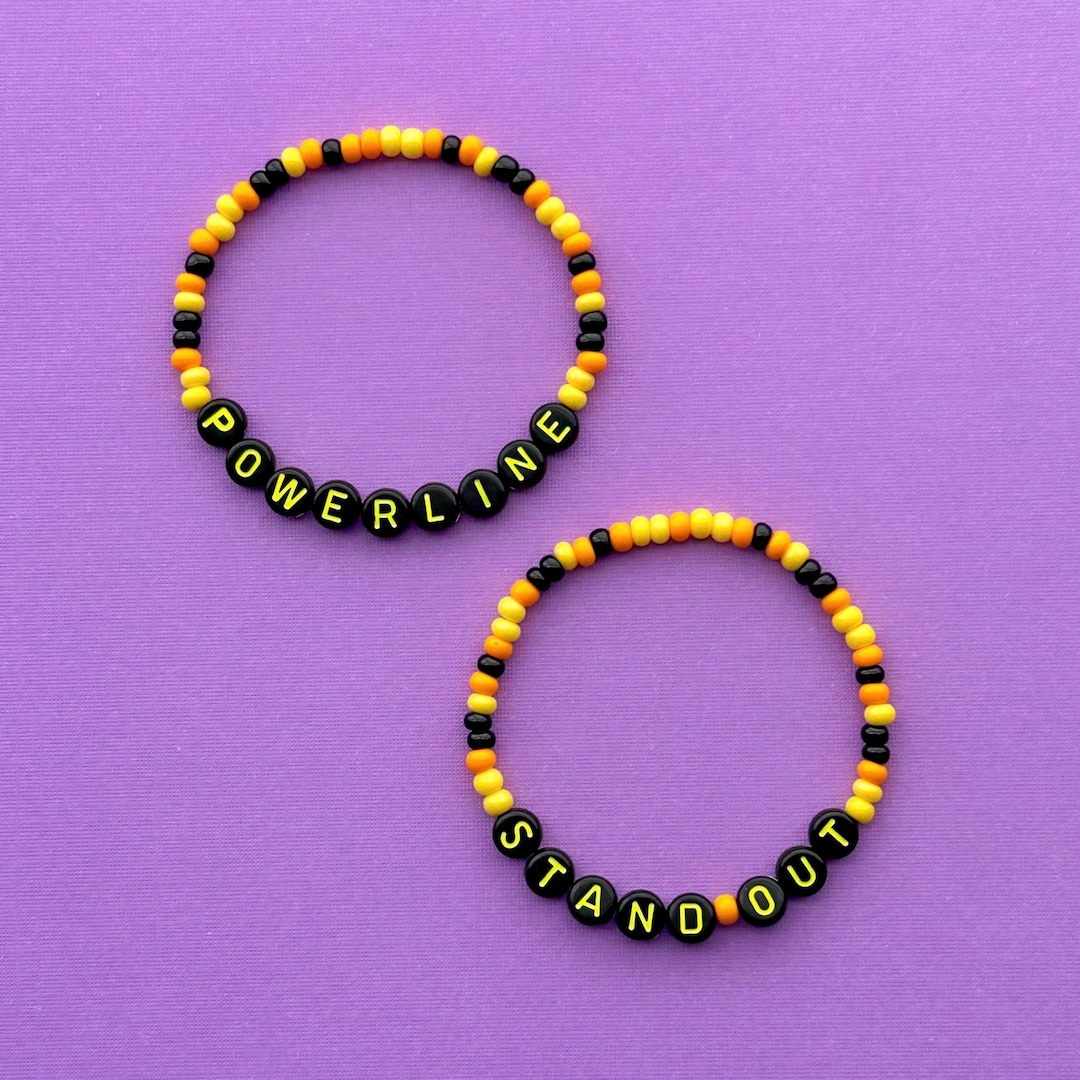 Powerline Bracelets, A Goofy Movie Bracelets, Stand Out Bracelets - Etsy