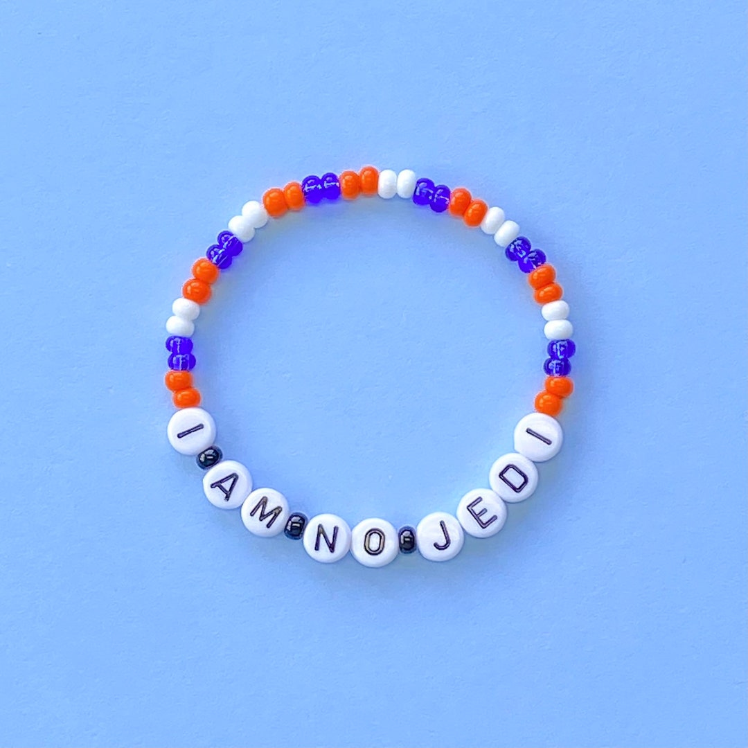 I Am No Jedi Bracelet, Stacking Stretch Bracelet, Beaded Bracelet ...